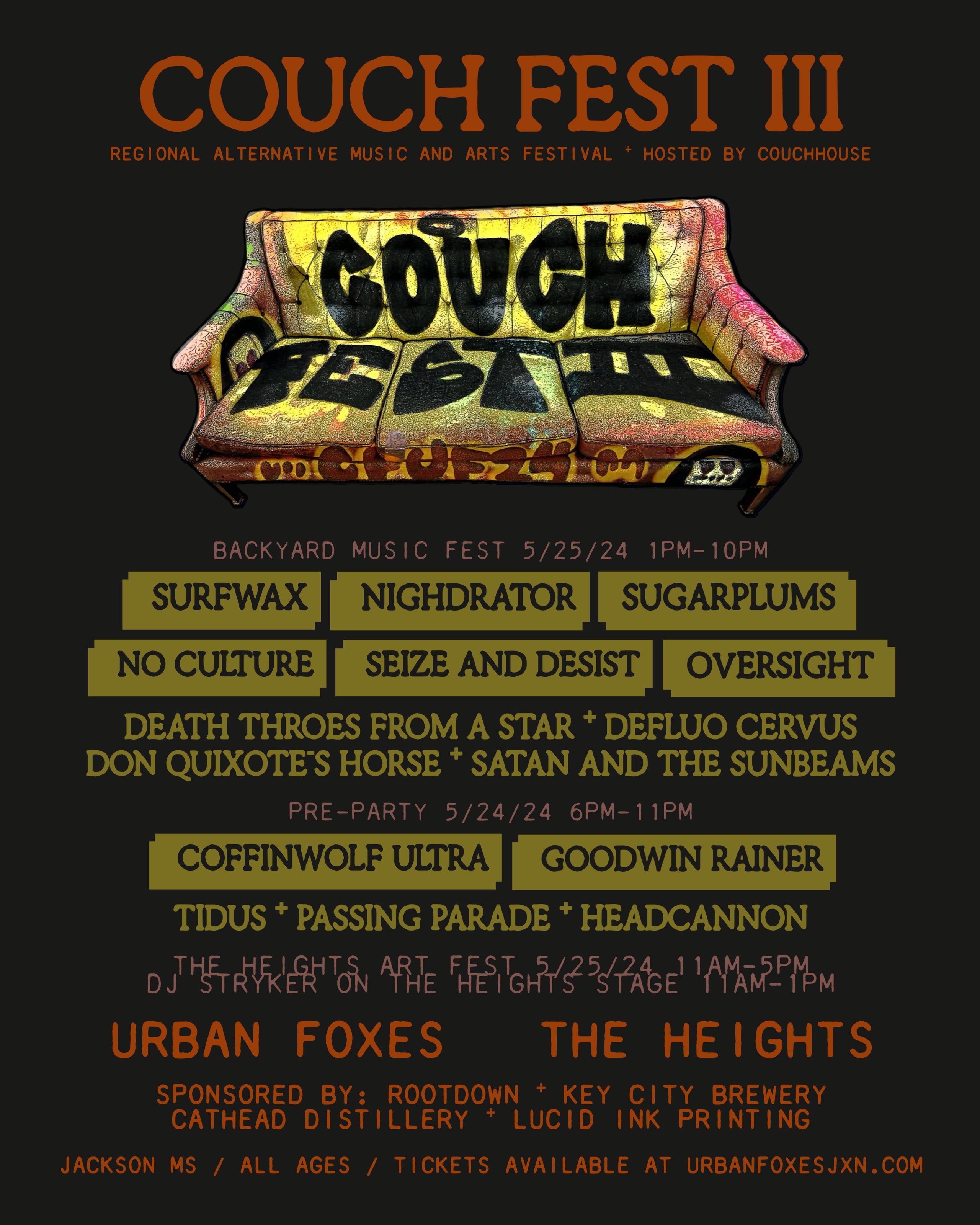 Shows @ Urban Foxes | Urban Foxes