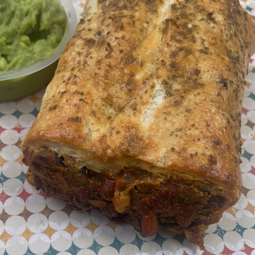 Black Bean Rolls (Party Size - Box of 12) | Urban Foxes